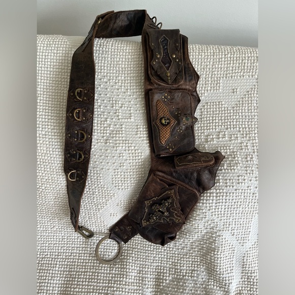 hand crafted by Jungle Tribe | Accessories | Belt 2 Skull Zombie ...